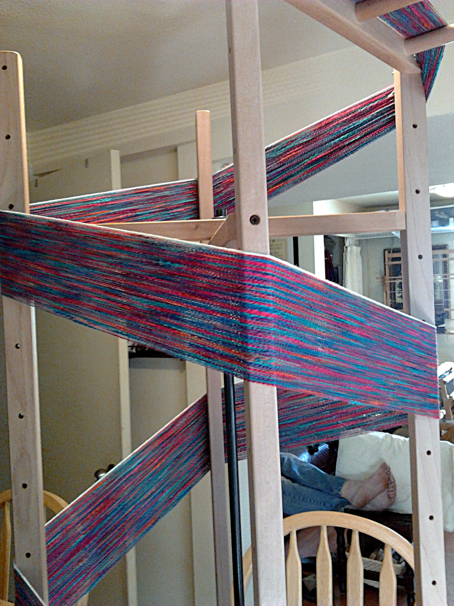 What is looming today? A new weaving project – Inga Duncan Thornell